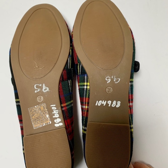 Modcloth | Shoes | Modcloth A Kick Of Classic Plaid Mary Jane Flats ...